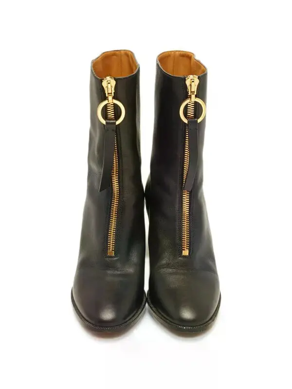 Dior Effrontee Leather Ankle Boots