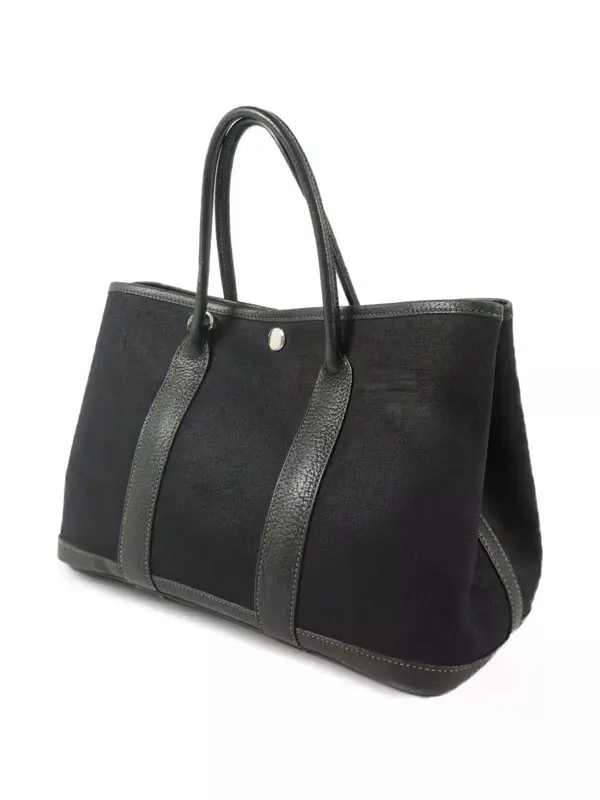 Hermès Pm Garden Party Tote Bag - Black