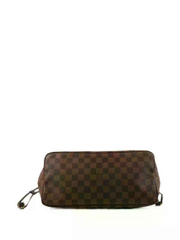 LOUIS VUITTON Damier Neverfull Mm Tote Bag - Brown