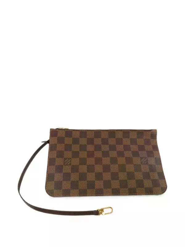 LOUIS VUITTON Damier Neverfull Mm Tote Bag - Brown