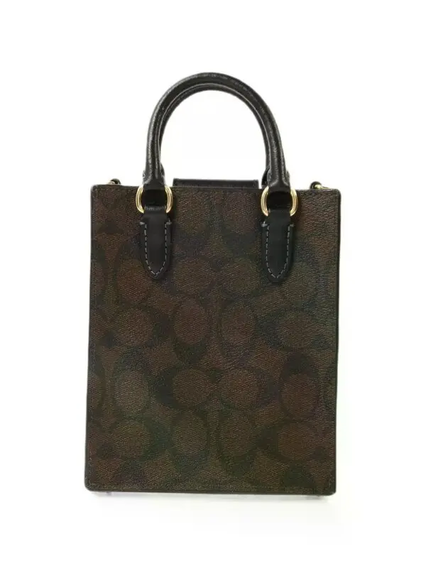 COACH VINTAGE Signature North South Mini Tote Bag