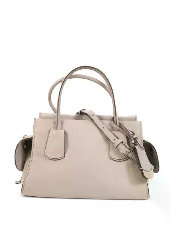 TOD'S Grained Tote Bag