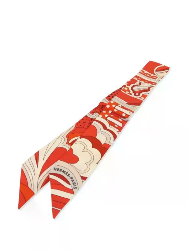 Hermès Twilly Printed Scarf