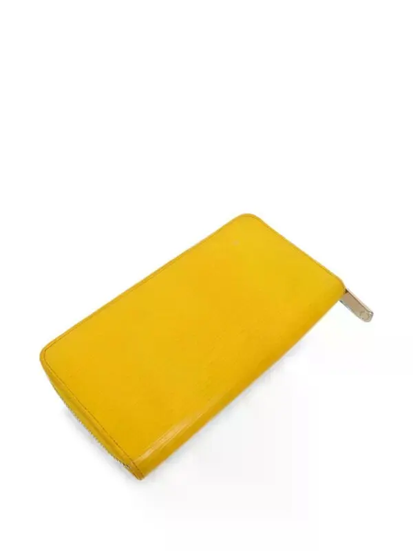 LOUIS VUITTON Zippy Long Calfskin Wallet - Yellow