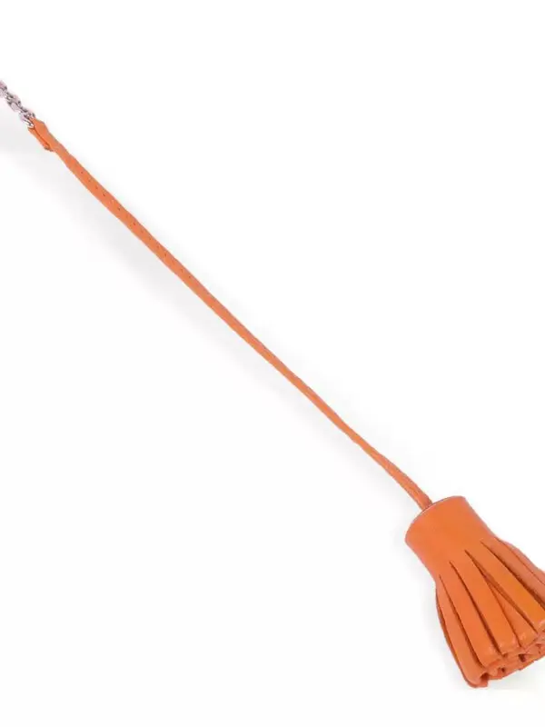 Hermès Carmencita Tassel Detail Charm - Orange