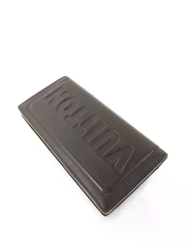 LOUIS VUITTON Portefeuille Brazza Long Wallet - Black