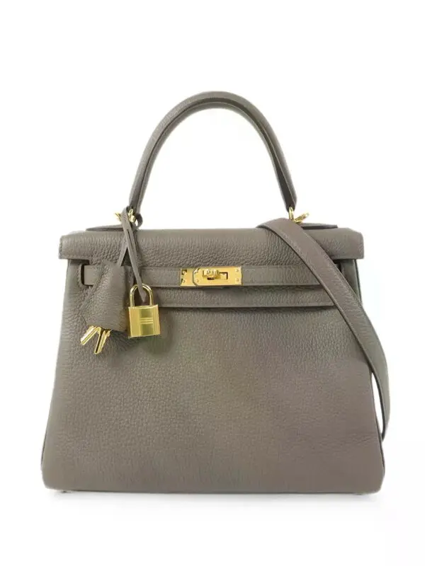 Hermès 25 Kelly Tote Bag - Grey