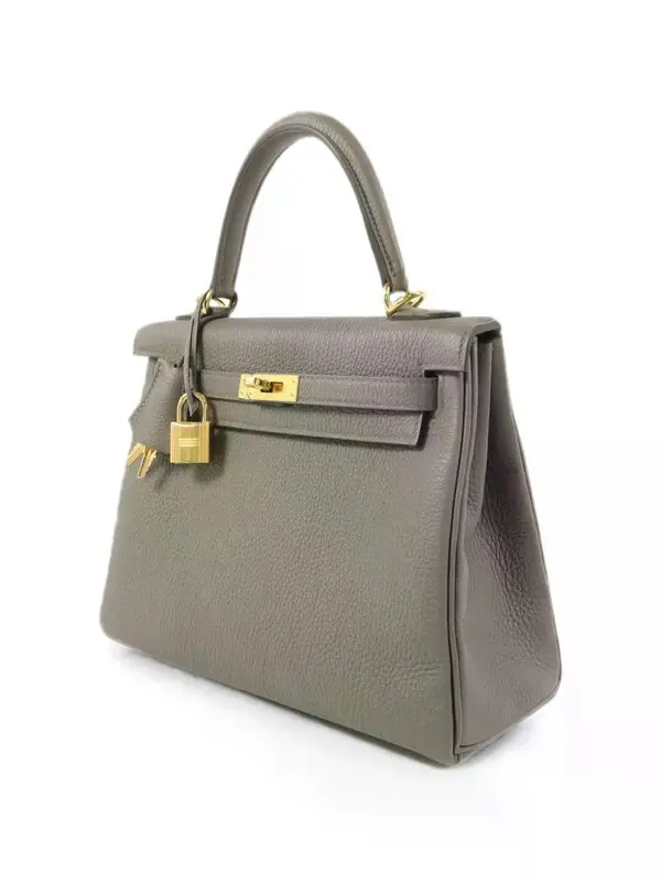 Hermès 25 Kelly Tote Bag - Grey