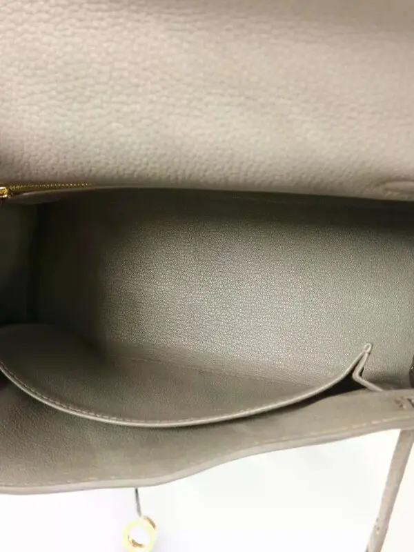 Hermès 25 Kelly Tote Bag - Grey