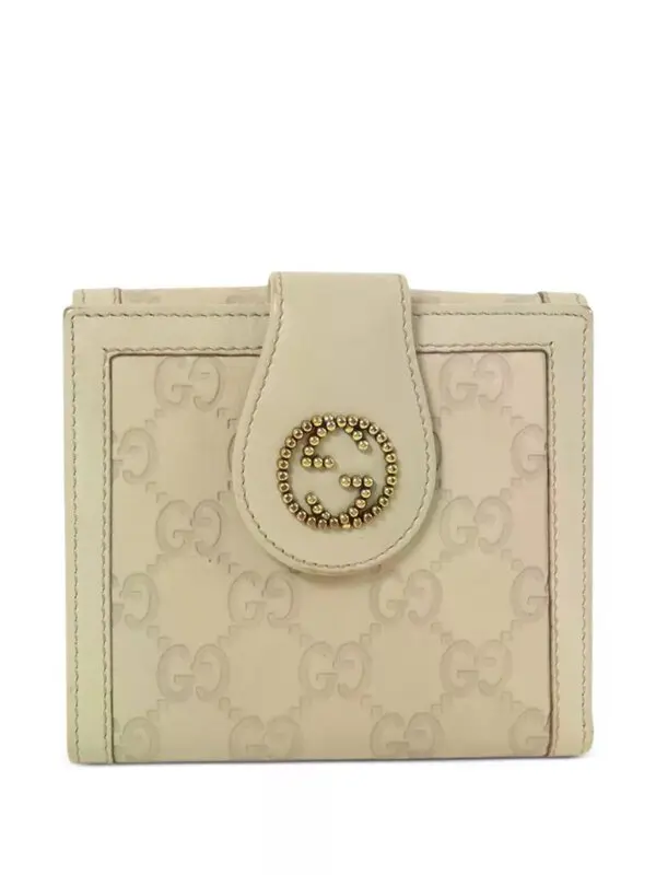 Gucci Gg Guccissima Leather Wallet - Neutrals
