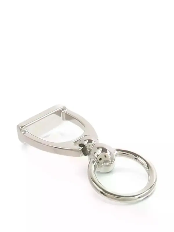 Hermès Stirrup Scarf Ring - Silver