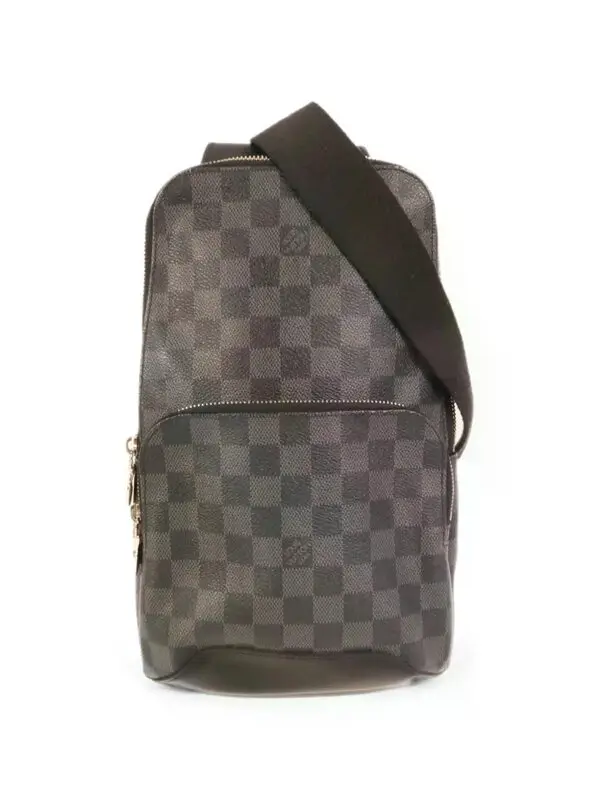 LOUIS VUITTON Damier Graphite Avenue Sling Bag - Grey
