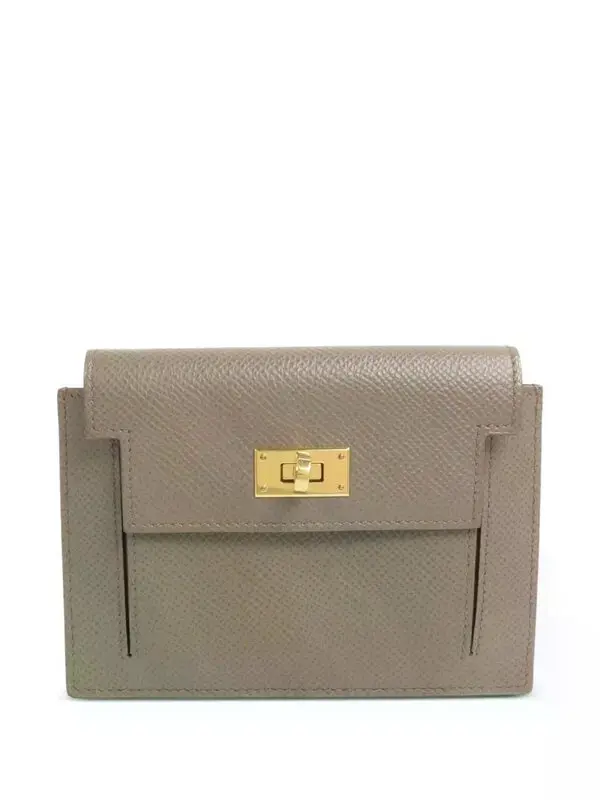 Hermès 2019 Kelly Pocket Wallet - Grey