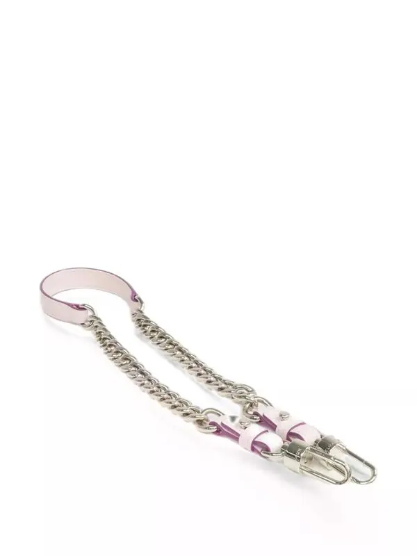 Delvaux Chain Leather Shoulder Strap