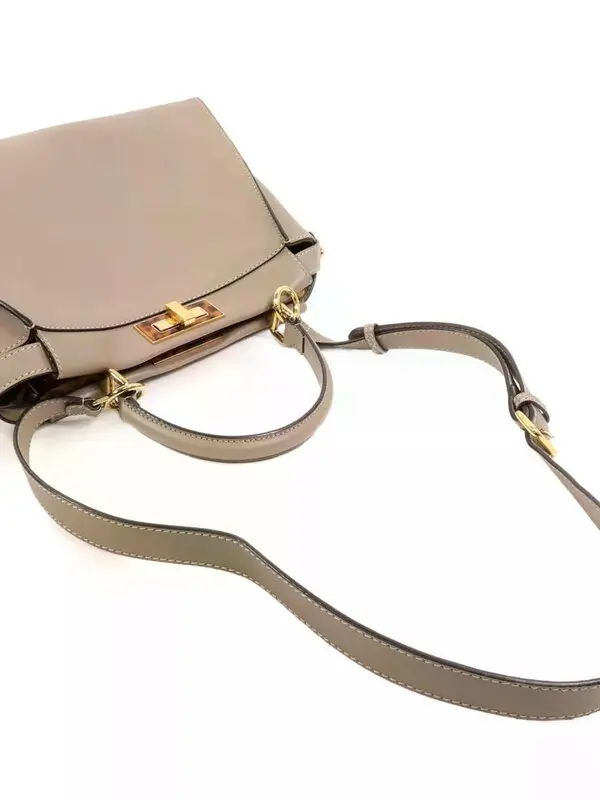 Fendi Peekaboo Shoulder Bag - Neutrals