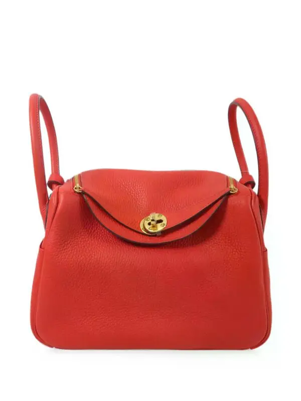 Hermès Lindy Tote Bag - Red