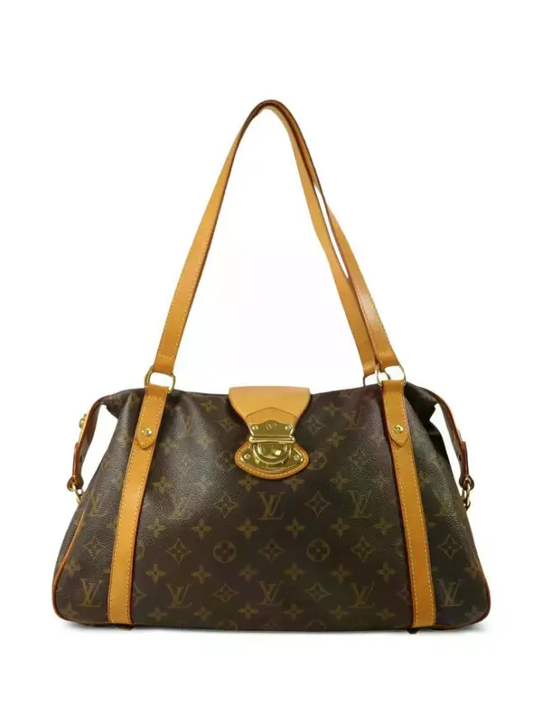 LOUIS VUITTON Pm Stresa Tote Bag - Brown