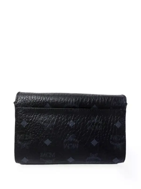 Mcm Millie Visetos Shoulder Bag