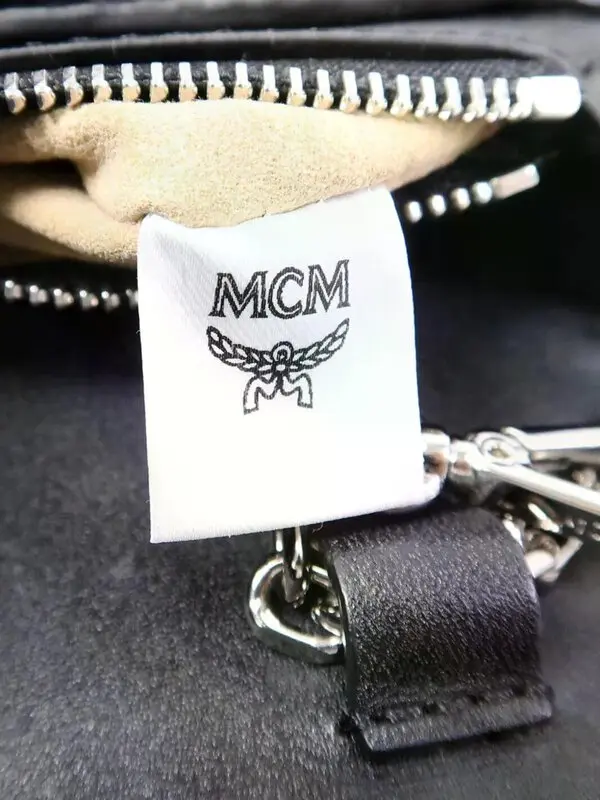 Mcm Millie Visetos Shoulder Bag