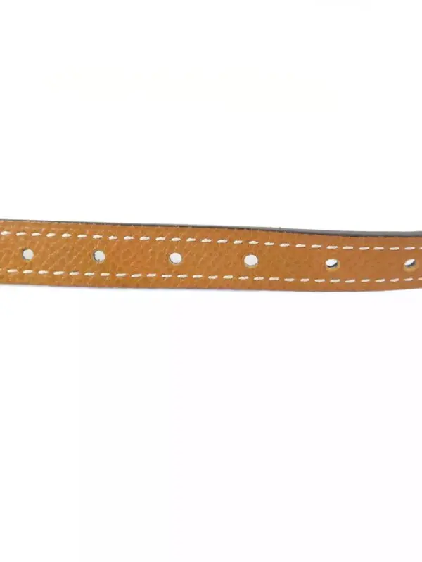 Hermès Epsom Leather Belt With Gold-tone Hardware