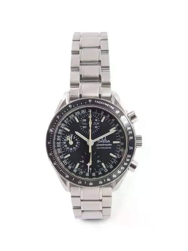 Omega Speedmaster 39mm Chronograph Watch - Black