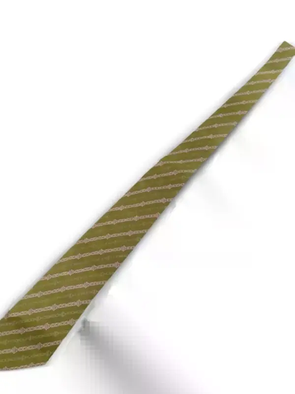 Celine Printed Silk Tie