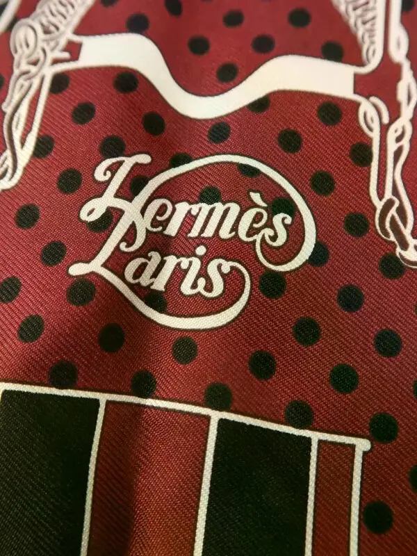Hermès Silk Scarf - Blue