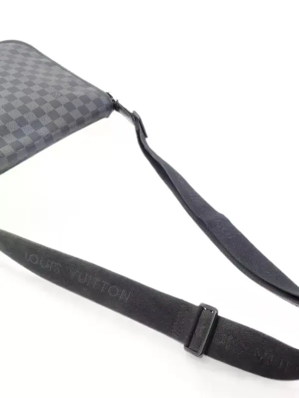 LOUIS VUITTON Damier Graphite Daniel Shoulder Bag