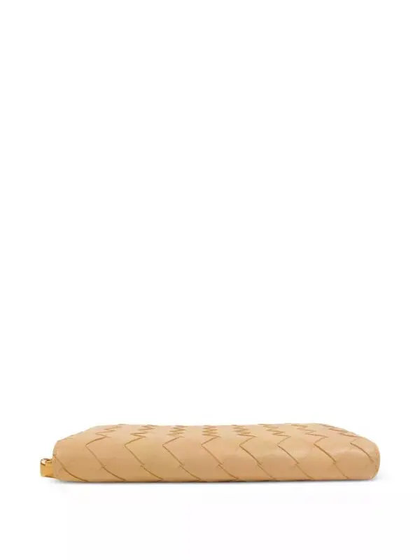 Bottega Veneta Intrecciato Zip-around Wallet