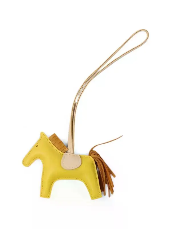 Hermès Rodeo Pm Bag Charm - Yellow