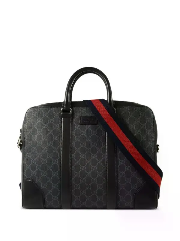 Gucci Gg Supreme Briefcase Laptop Bag