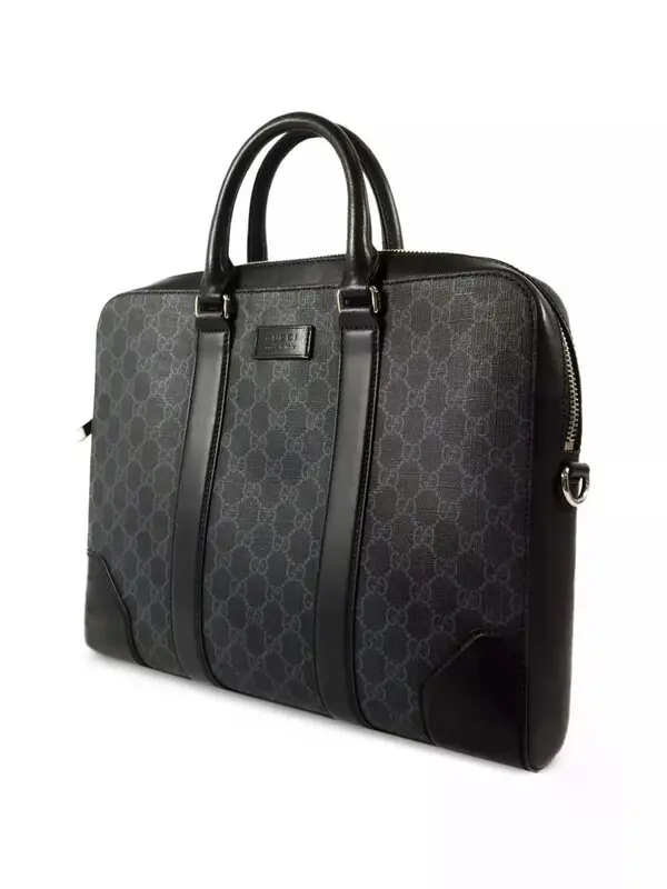 Gucci Gg Supreme Briefcase Laptop Bag