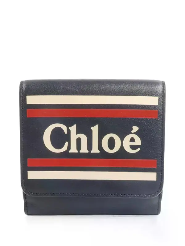 Chloé Vick Wallet - Blue