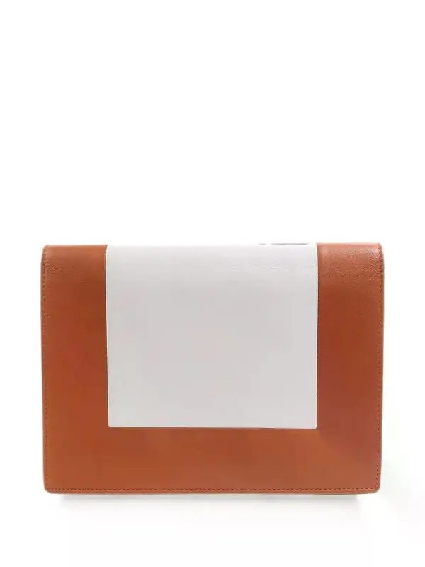 Celine Frame Wallet On Chain Shoulder Bag - Brown