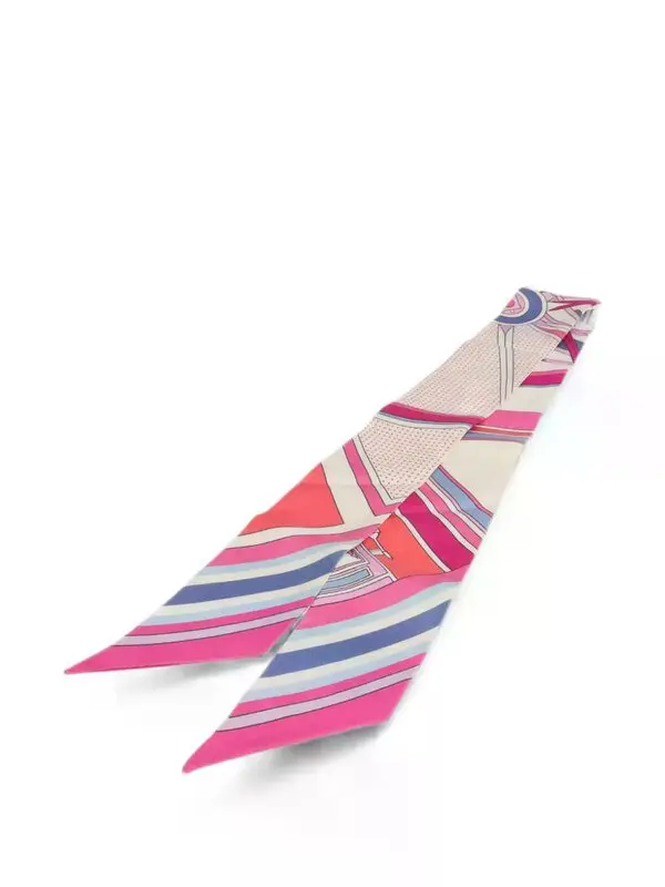 Hermès Silk Scarf - Pink
