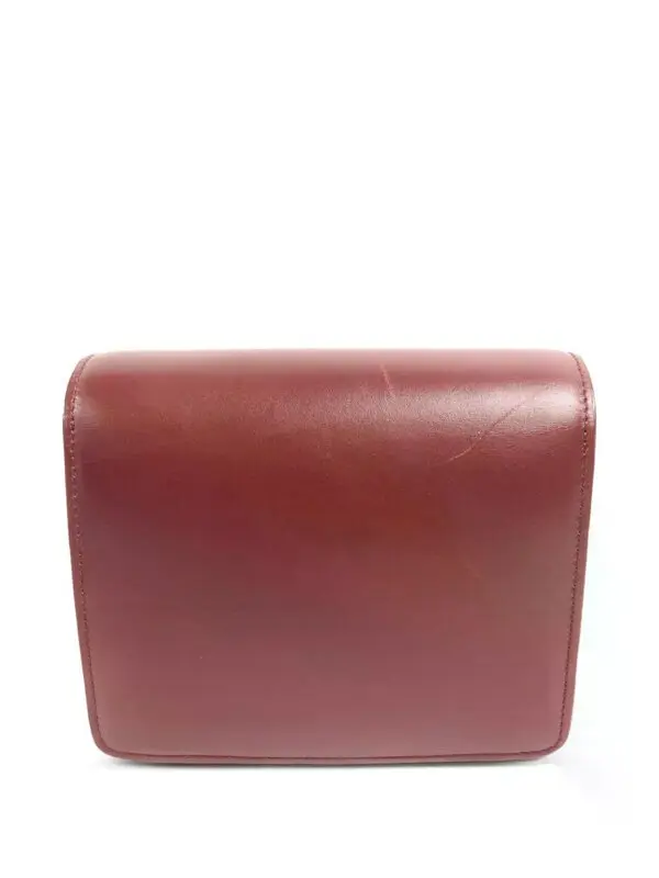 Celine Small Classic Box Shoulder Bag - Red