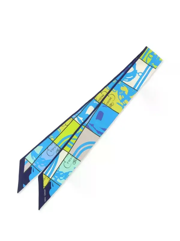 Hermès Twilly Printed Scarf