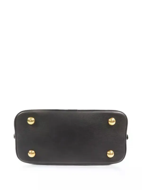 LOUIS VUITTON Bb Alma Bubblegram Tote Bag - Black