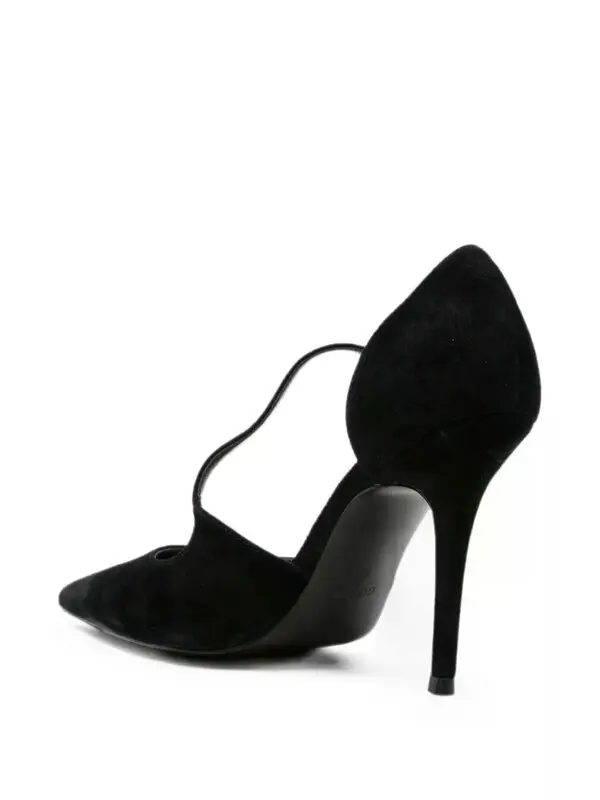 Guess Suede T-bar Pumps - Black