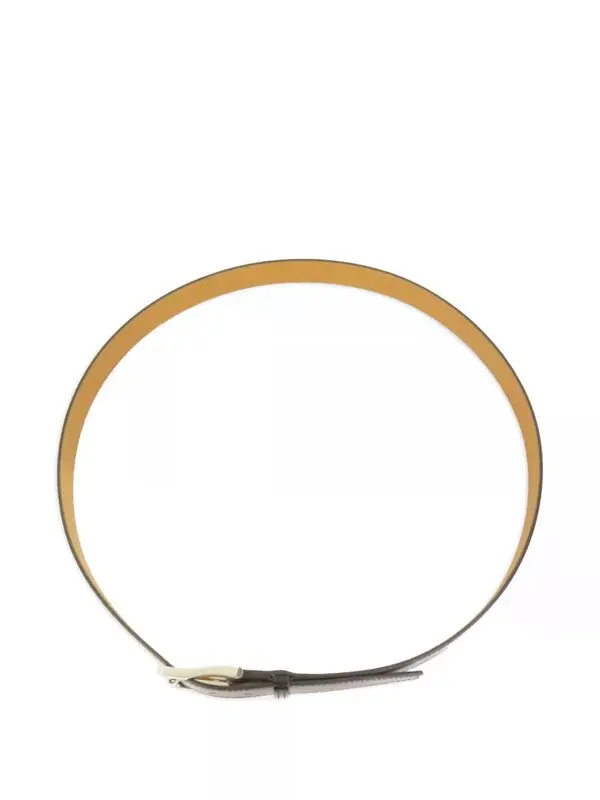 Hermès Leather Buckle Belt