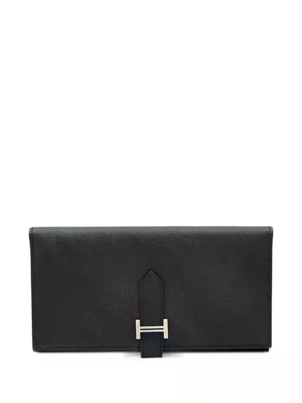 Hermès Bearn Epsom Leather Wallet - Black