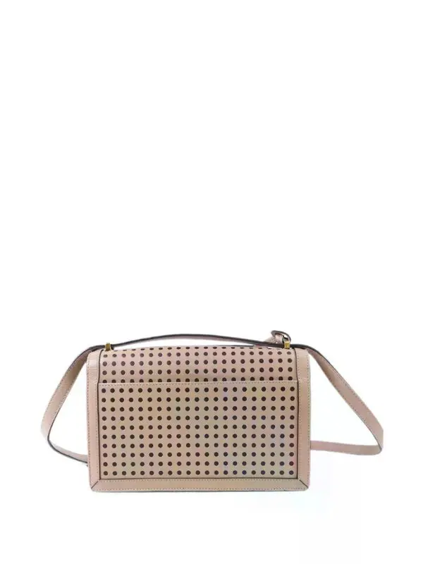 Loewe Barcelona Perforated Shoulder Bag