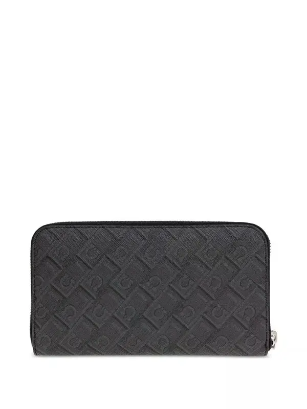 FERRAGAMO Monogram Zip-around Wallet