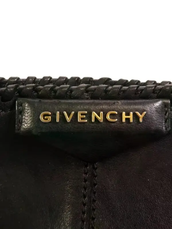 Givenchy Braided-trim Leather Tote Bag