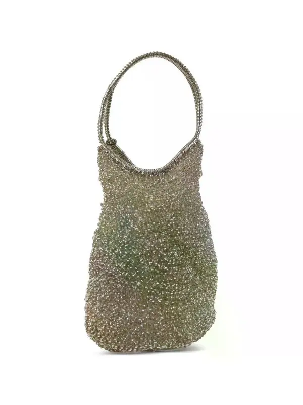 ANTEPRIMA Woven Design Handbag - Silver