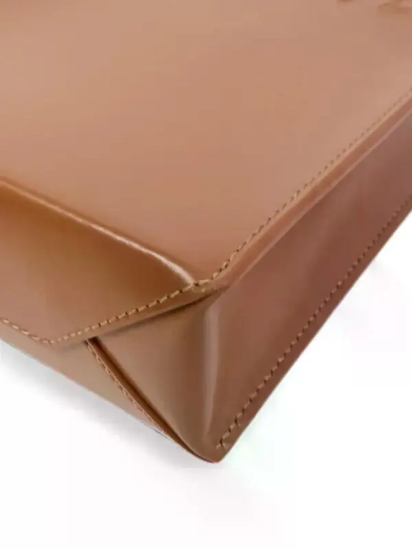 Loewe Leather Standard A5 Tote Bag - Brown