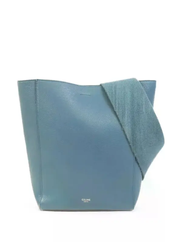 Celine Sangle Bucket Bag - Blue