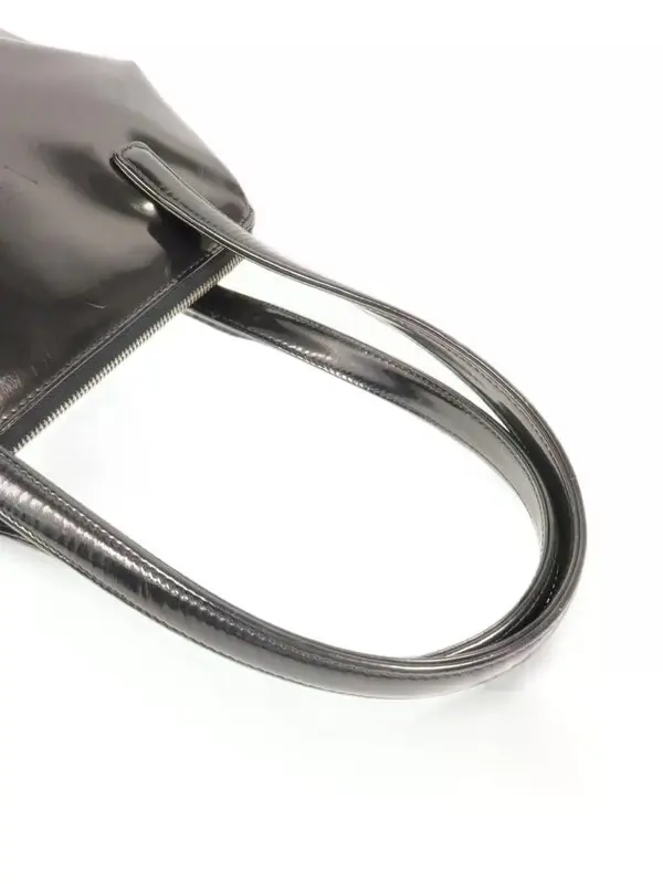 Versace Patent Leather Tote Bag