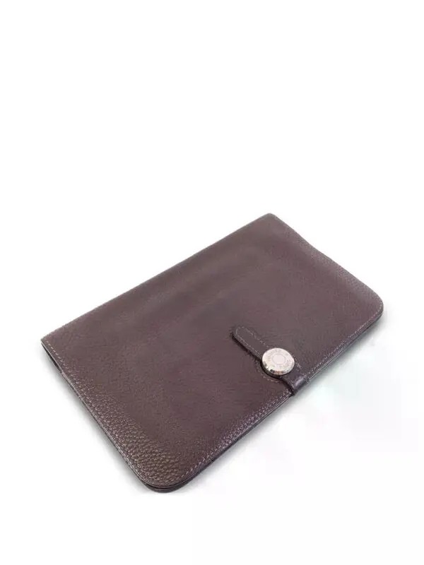 Hermès Dogon Gm Wallet - Brown