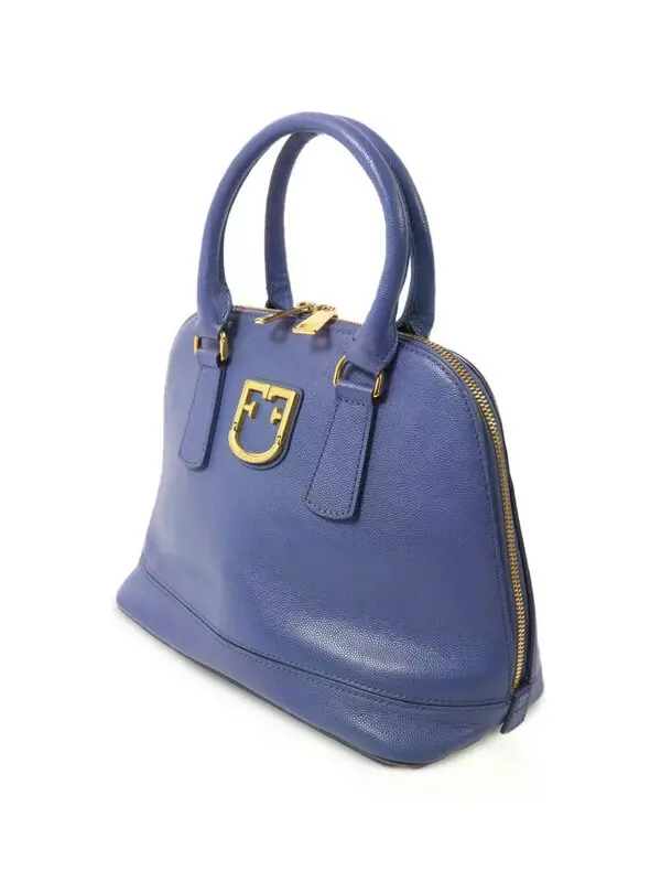 Furla Logo-plaque Leather Shoulder Bag